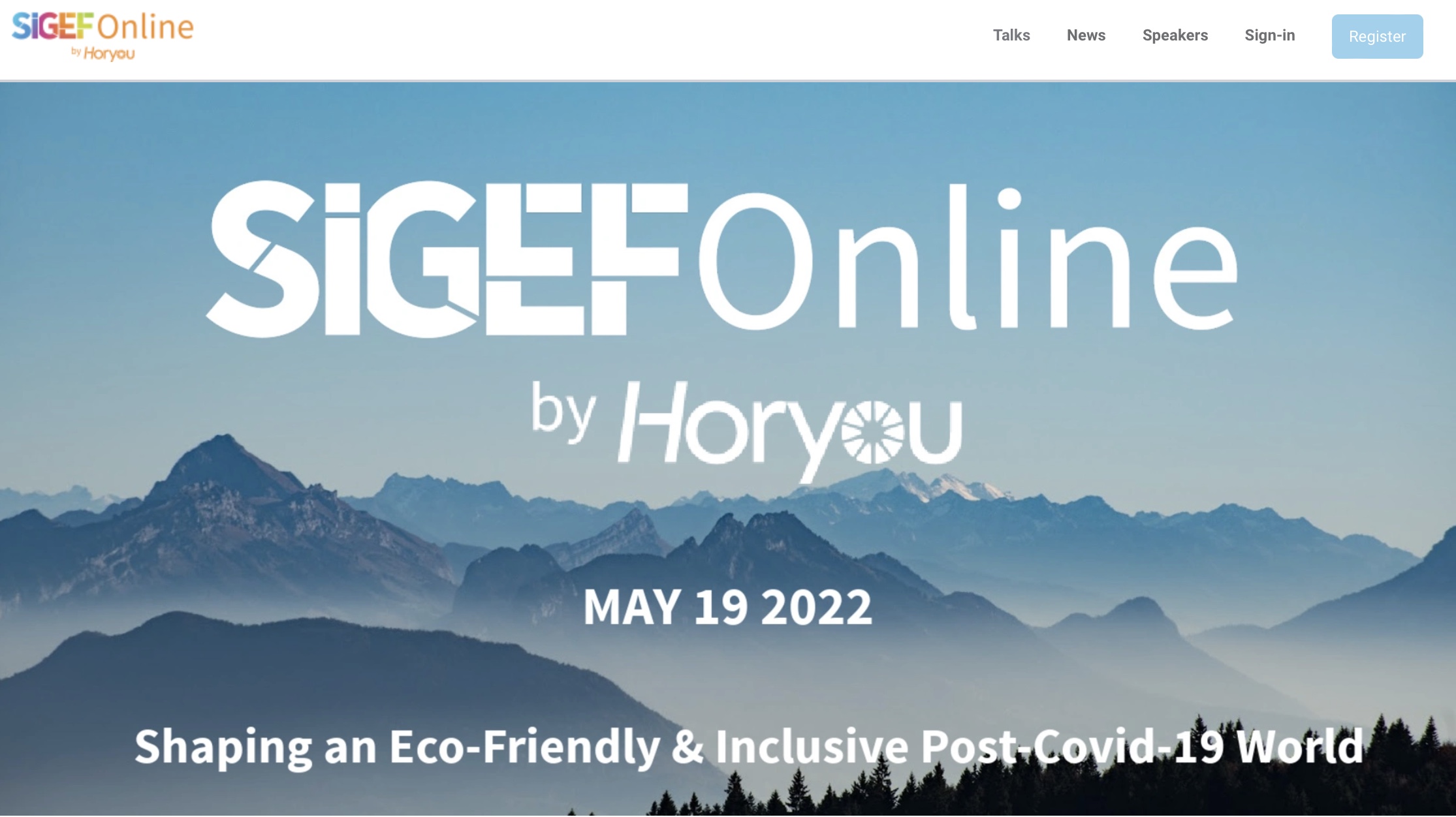 International Conference on line SIGEF 19 MAI SDG – Arborus